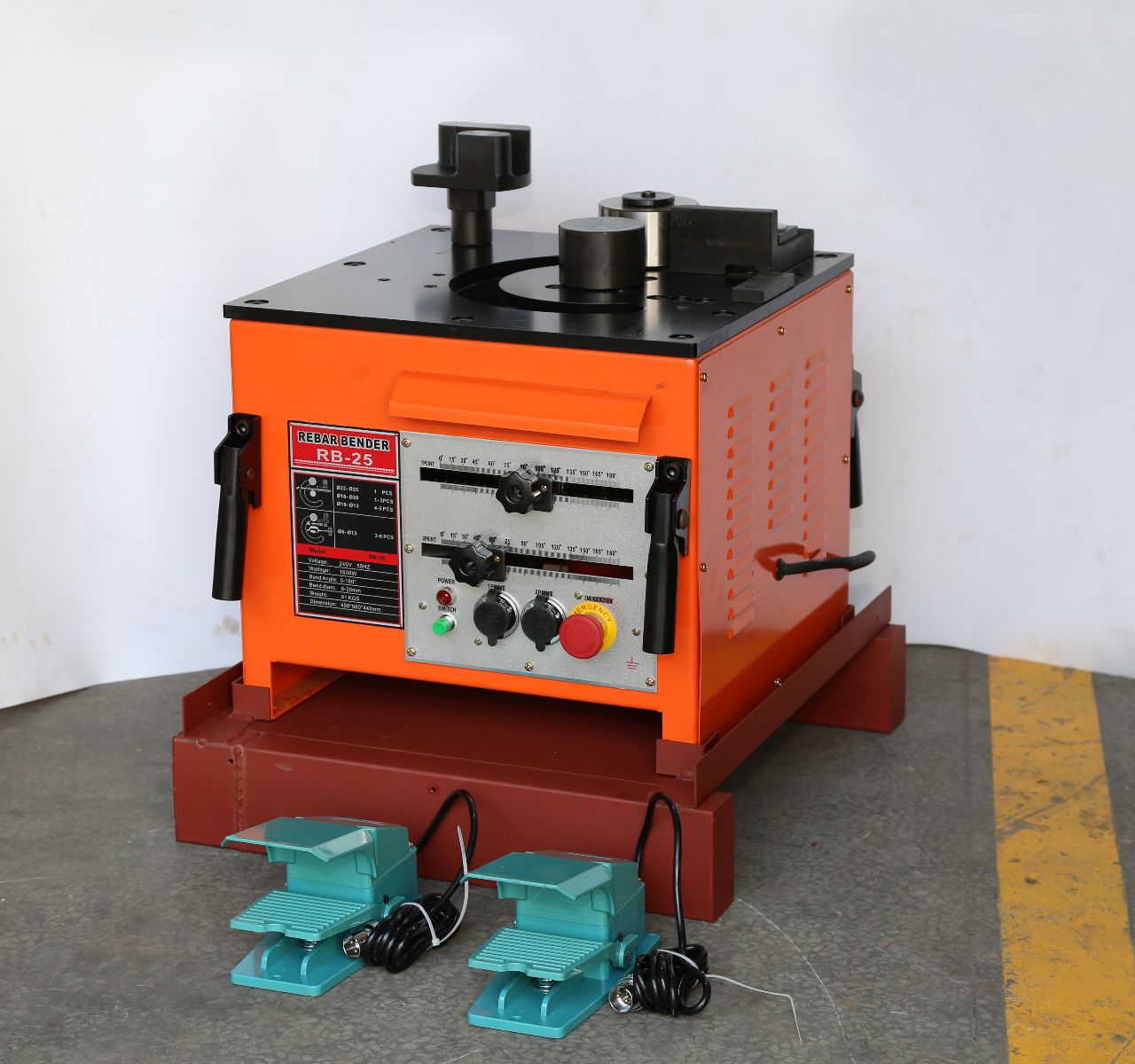 RB-25 Rebar Bender Machine
